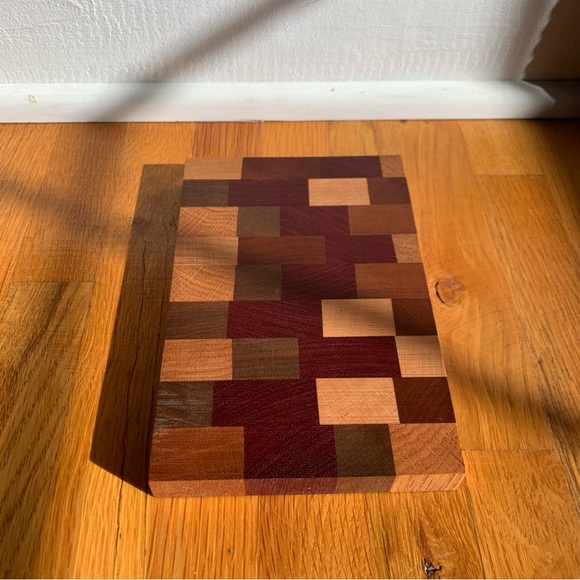 Artisan | Accents | New Handmade Butcher Block Centerpiece Coaster ...